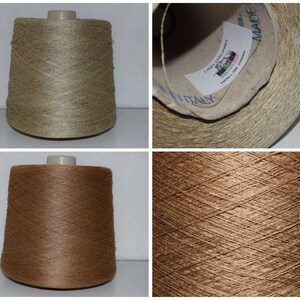 100 Grams 100% Linen, 1300 M per 100 Grams, Italian Fine Yarn, Yarn on ...