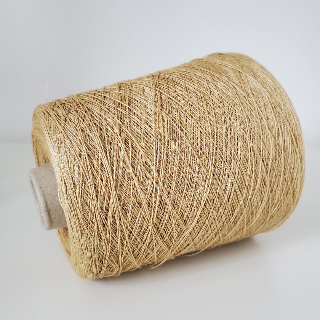 100 Grams 100% Linen, 1300 M per 100 Grams, Italian Fine Yarn, Yarn on ...