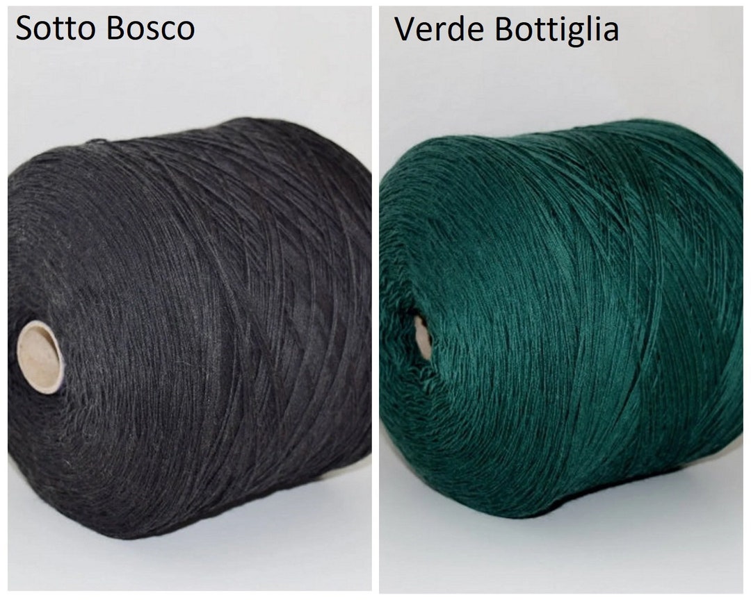 100 Grams 100% Merino Wool, 440 M per 100 Grams, Italian Fine Yarn ...