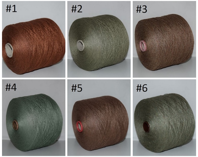 100% Cotton Loro Piana Italian Fine Yarn, Yarn on Cone, per 100 Grams ...