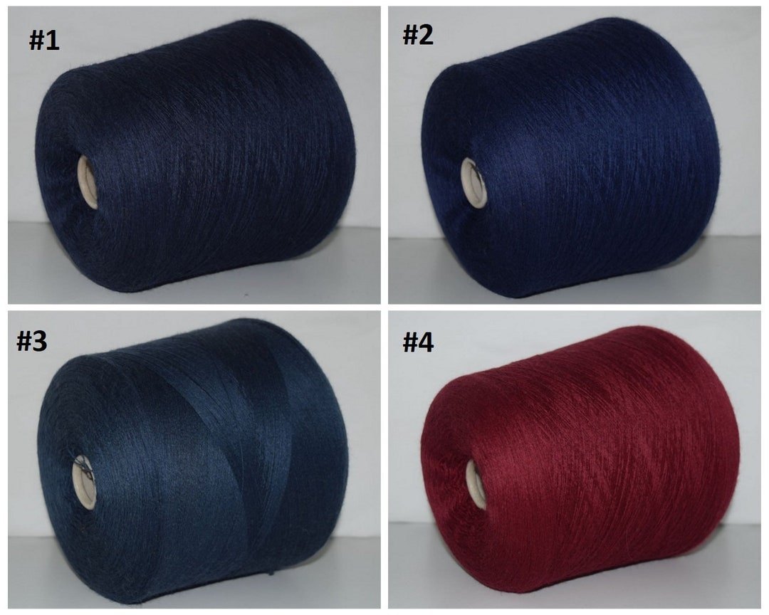 100 Grams 100% High Quality Merino Lana Wool, 1400 M per 100 Grams ...