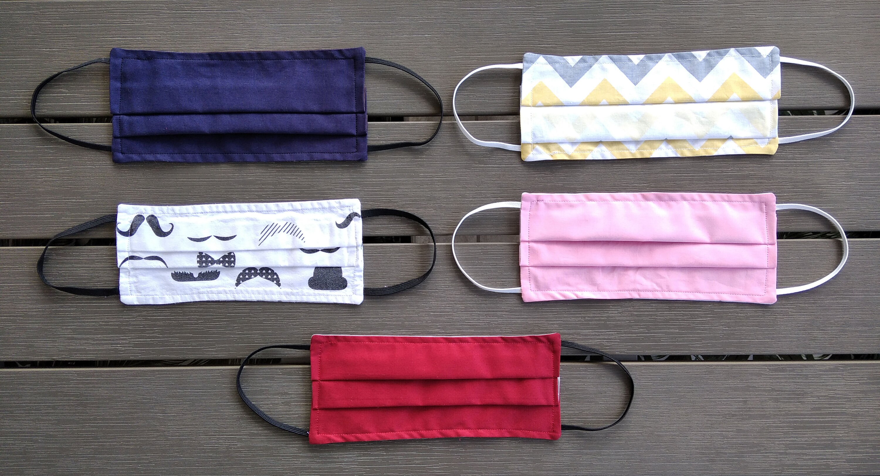 Fabric face masks for adults and children handmade | Etsy