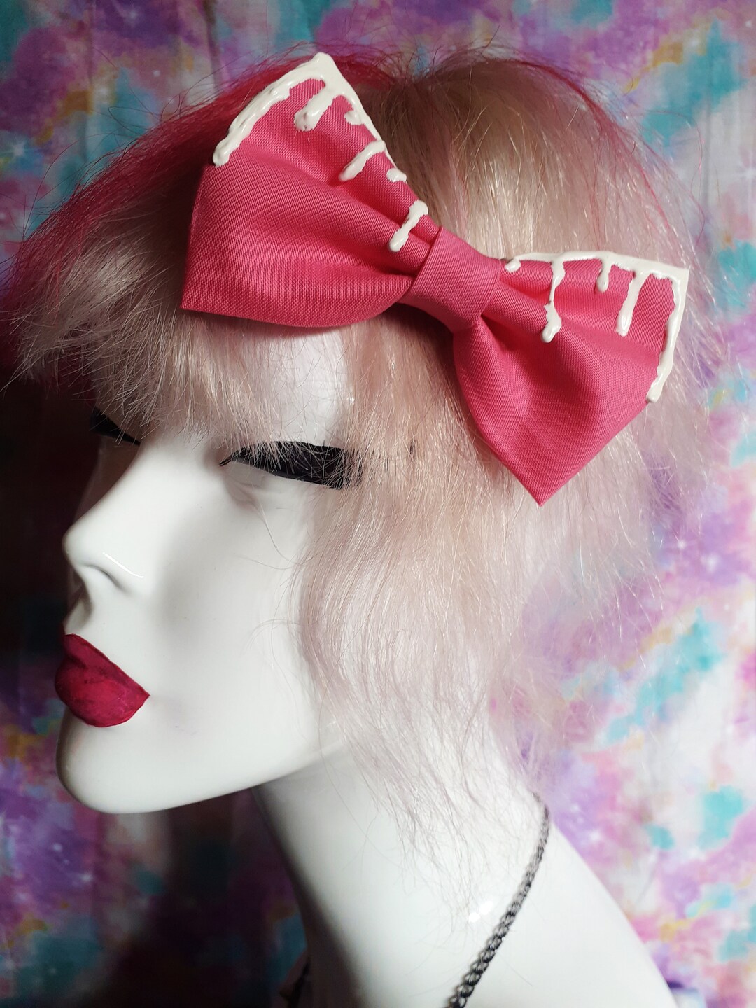 Kawaii Drippy Icing Bow. - Etsy