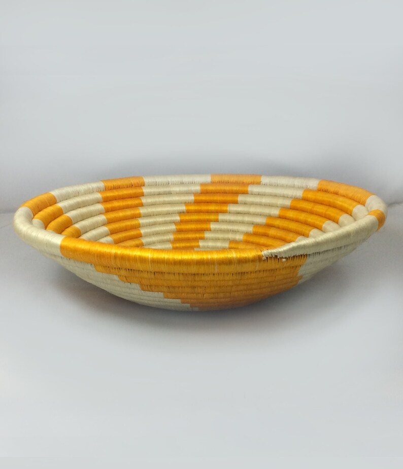 African Wall Basket, Uganda Baskets, African Woven Basket Ships From ...