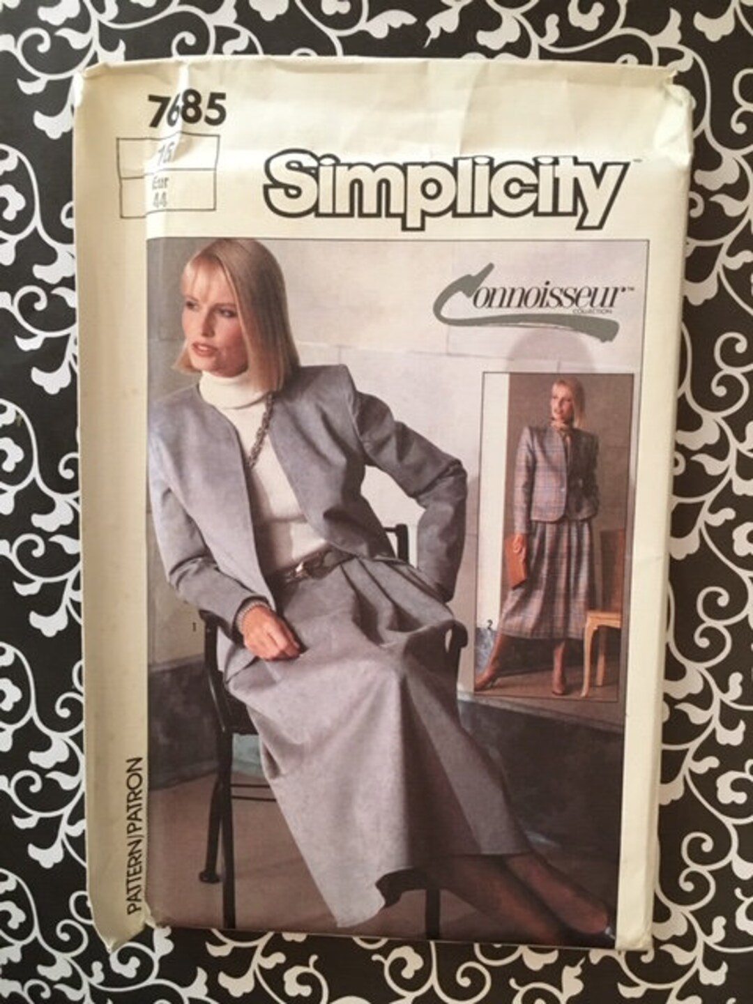 80's Simplicity Sewing Pattern 7685 - Etsy