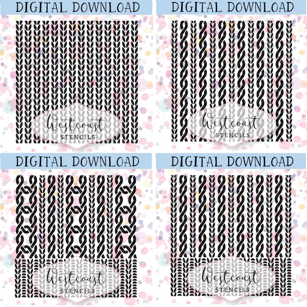 Knit Stencil - Etsy