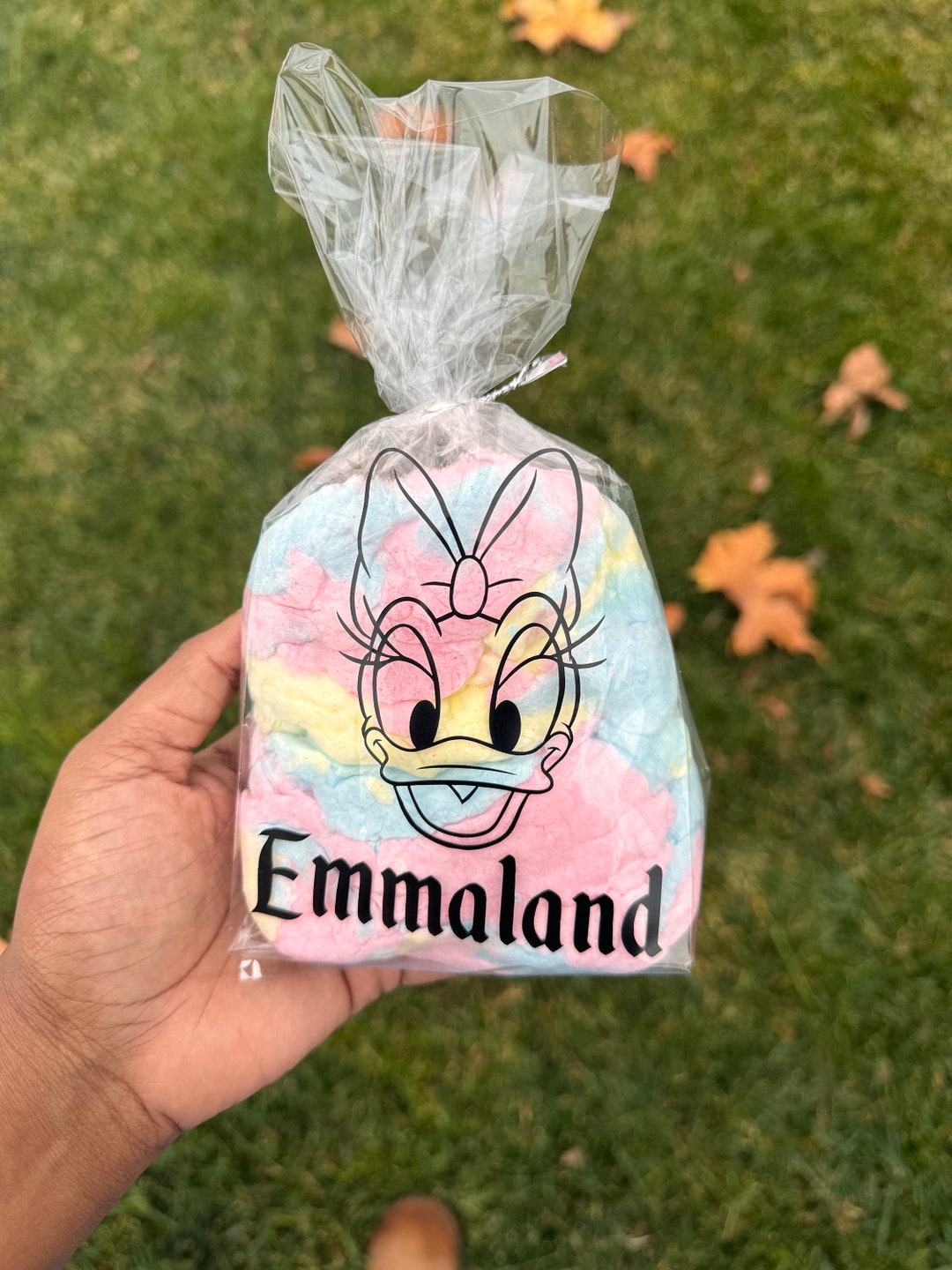 Custom Daisy Duck Name Cellophane Bags Disneyland Themed Birthday - Etsy