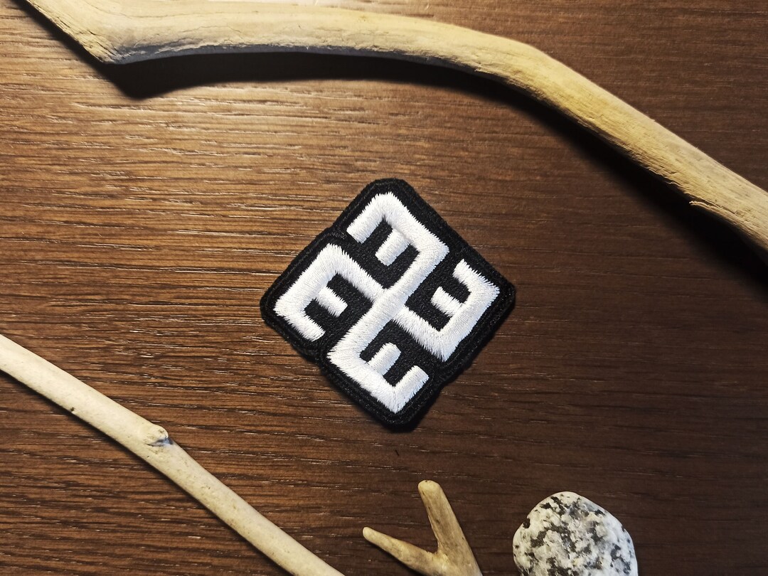 FIRECROSS | Traditional Latvian Sign Patch | Sew on Baltic Pagan Metal ...