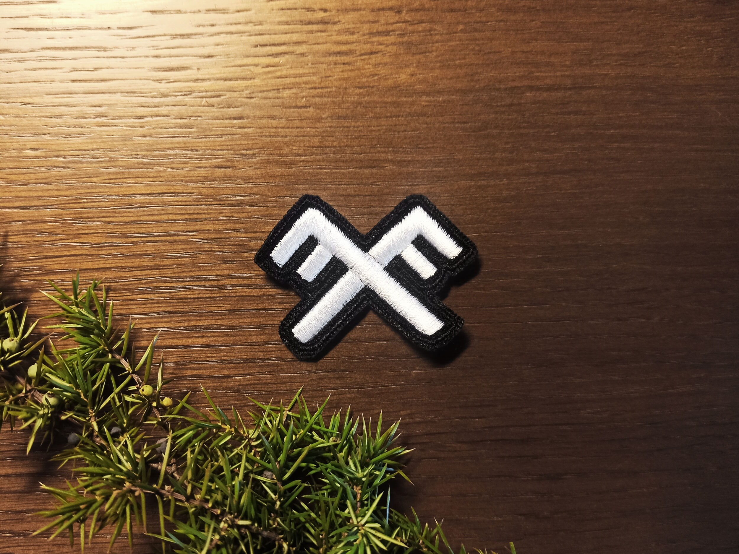 JUMIS | Traditional Latvian Sign Patch | Sew on Baltic Pagan Metal ...