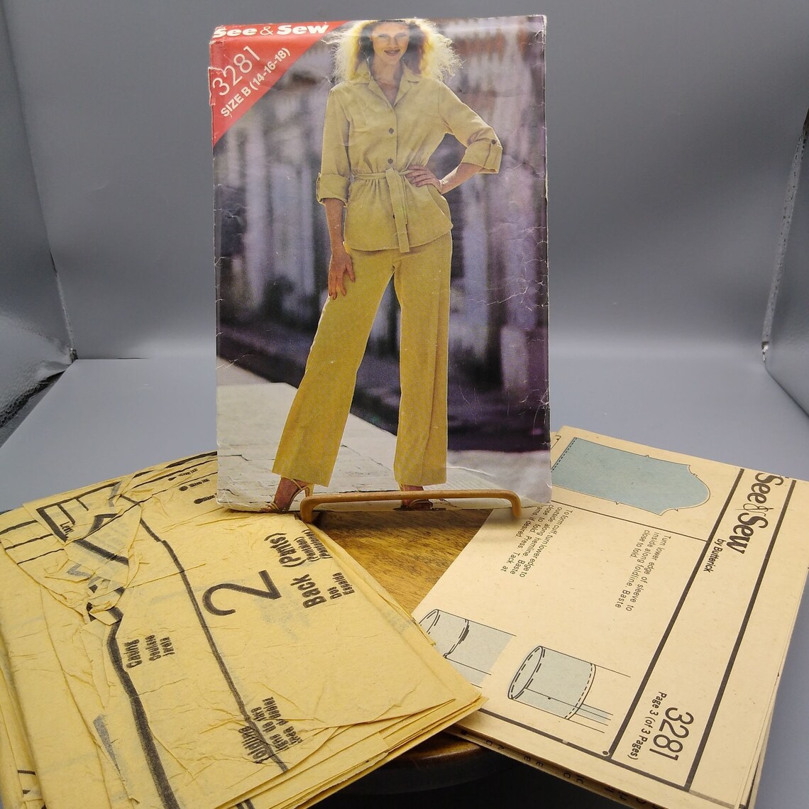 Vintage Sewing PATTERN See and Sew 3281 Butterick 1980s - Etsy
