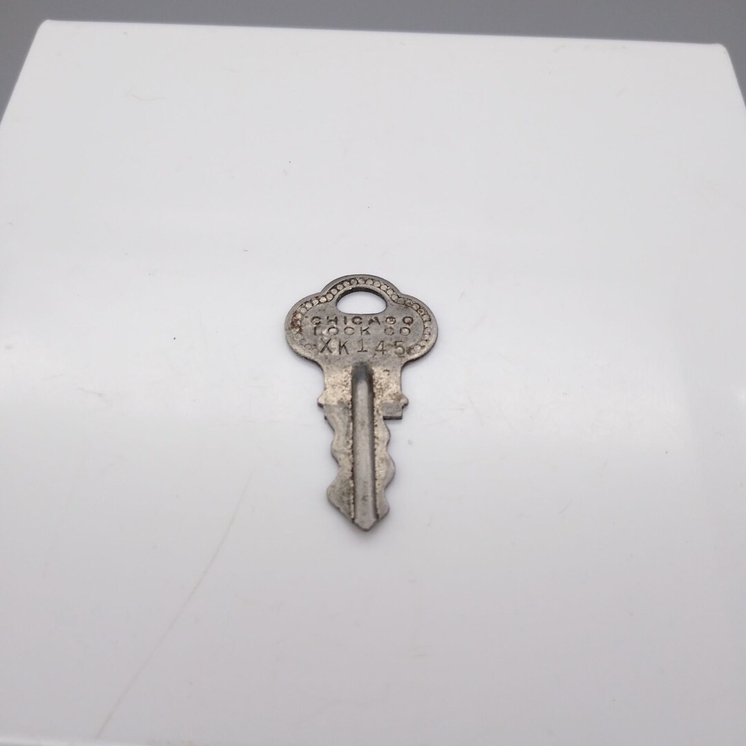 Vintage Chicago Lock Key XK 145 - Etsy