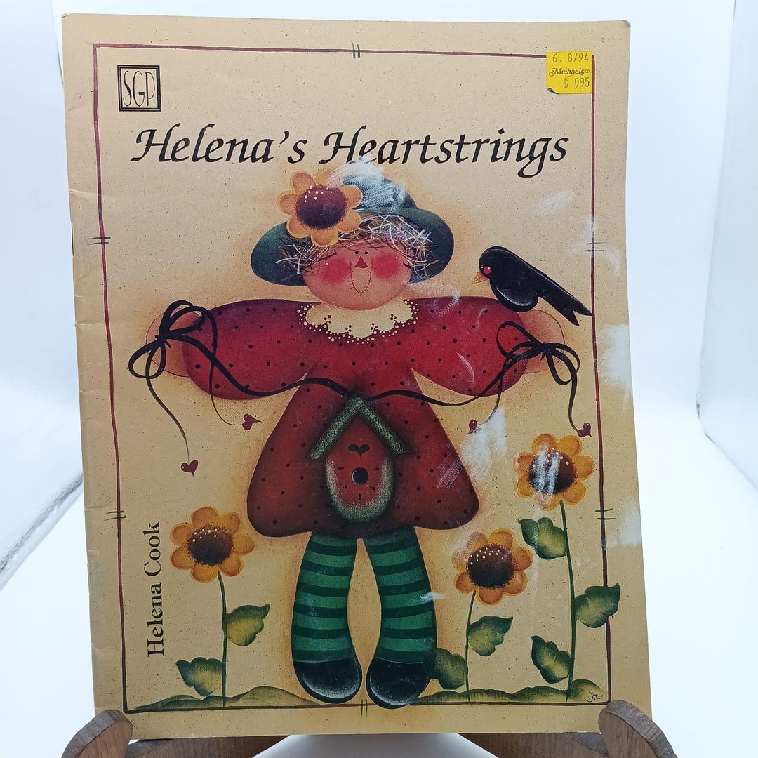 Helenas Heartstrings Tole Painting Craft Pattern Book by Helena Cook - Etsy