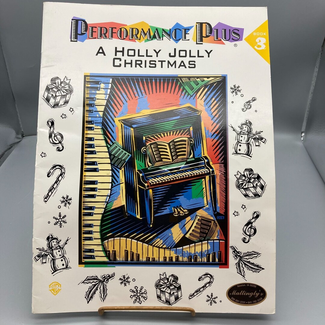 Vintage Sheet Music, Performance Plus Book 3, Holly Jolly Christmas ...