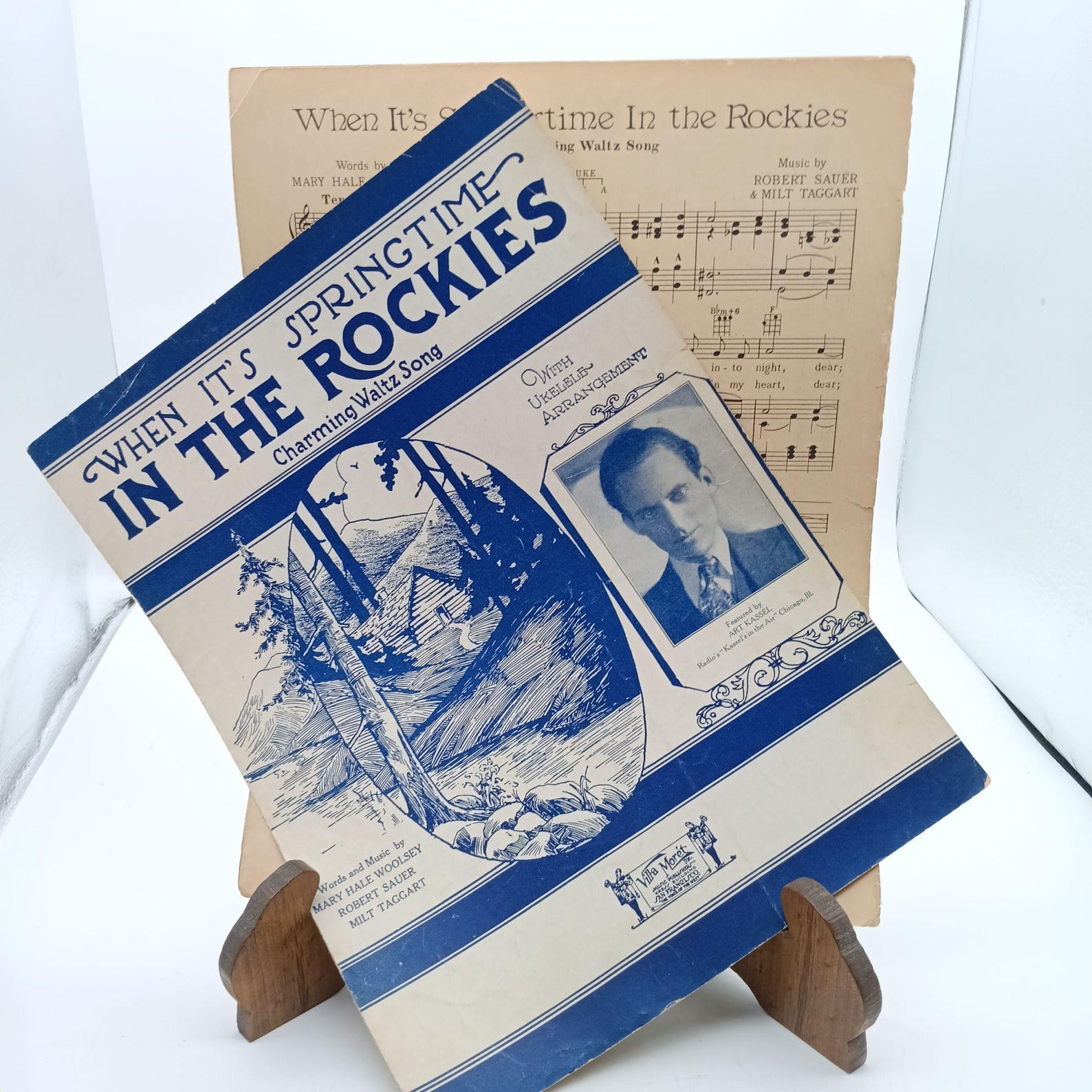 When Its Springtime in the Rockies Vintage Sheet Music 1930s Waltz Song ...