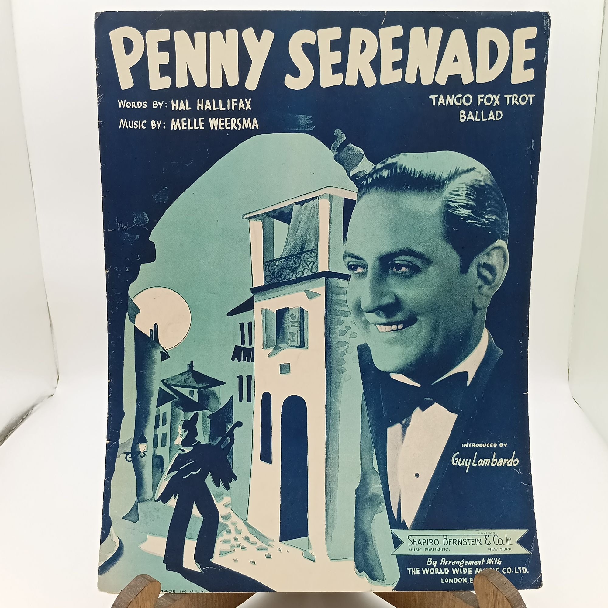 Vintage Sheet Music, Penny Serenade Tango Foxtrot Ballad by Hal ...