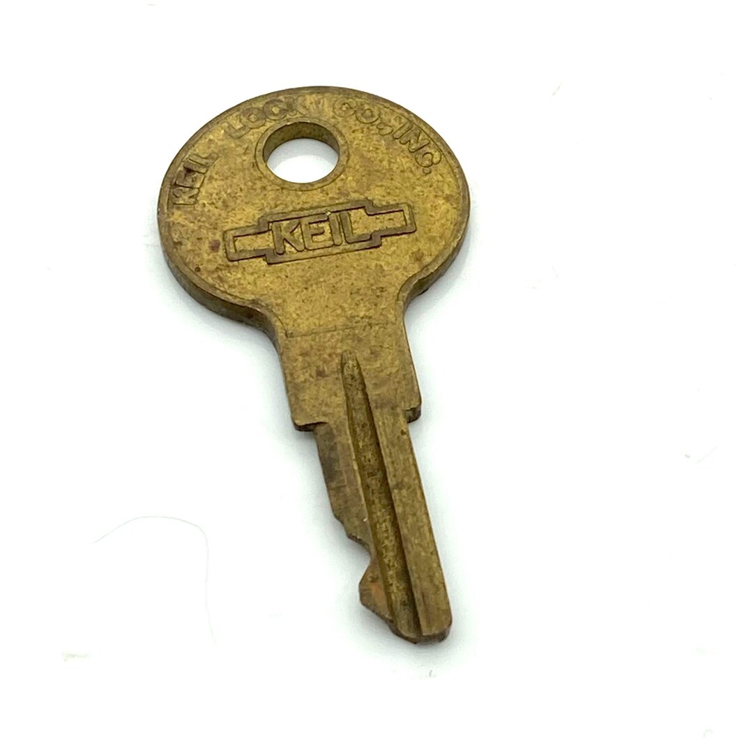 Vintage Keil Lock Key Brass 6P - Etsy
