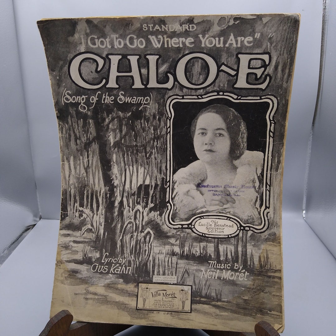 Vintage Sheet Music, Got to Go Where You Are Song of the Swamp by Gus ...