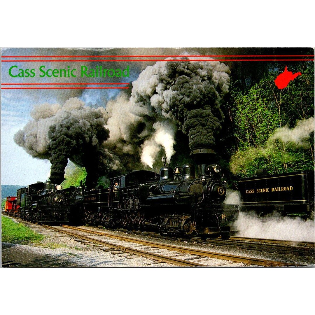 Cass Scenic Railroad State Park Continental Postcard WV 061 Vintage ...