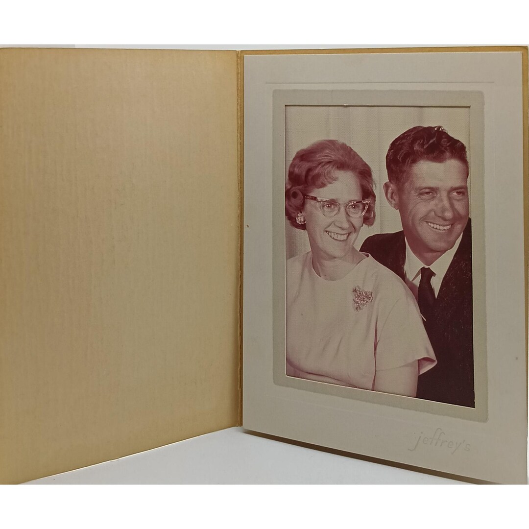 Vintage Portrait Photo Set in Cabinet Card, Original Black and White ...
