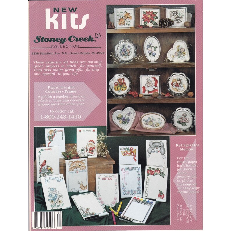 Vintage Craft Patterns Stoney Creek Cross Stitch Collection - Etsy