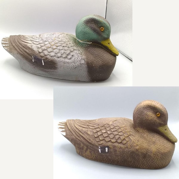 Paper Mache Duck Decoy - Etsy