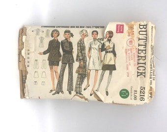 Vintage Sewing PATTERN Mccalls 9778, Misses 1969 Step by Step Blouse in ...