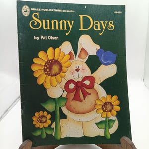 Sunny Days Tole Painting by Pat Olson Craft Pattern Book - Etsy