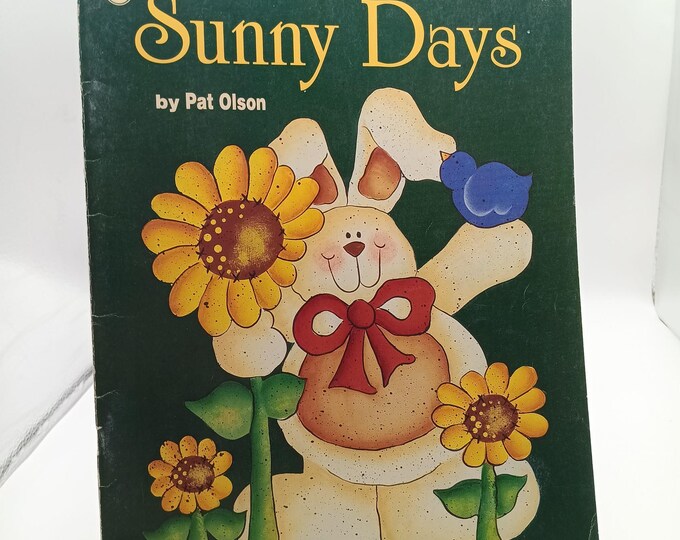 Sunny Days Tole Painting by Pat Olson Craft Pattern Book - Etsy