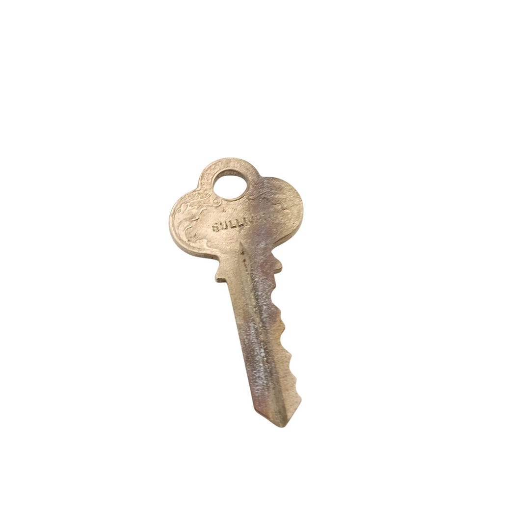 Vintage P&F Corbin Brass Key SULLIVAN - Etsy
