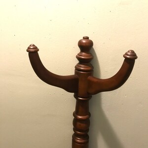 MCM Coat or Hat Rack Tell City Wood Wall Hanging, Pattern 3206 48 ...