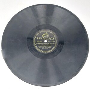 RCA Victor the Blue Danube & you Always Hurt the One You Love 78 RPM ...