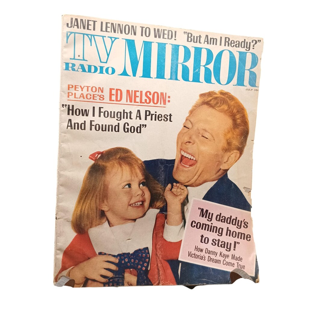 Vintage TV Radio Mirror Magazine July 1964 Ed Nelson Danny Kaye - Etsy