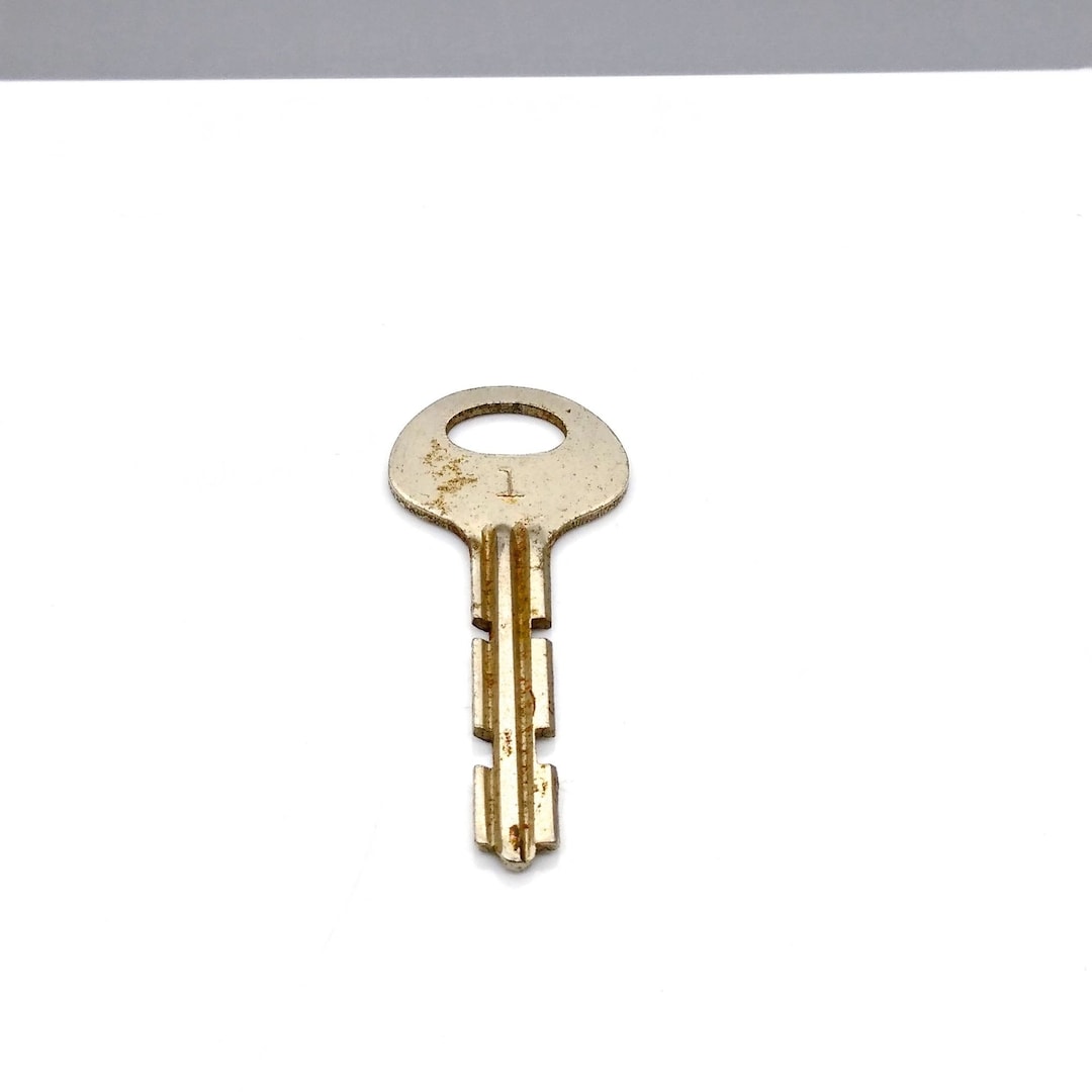 Vintage No 1 Key - Etsy