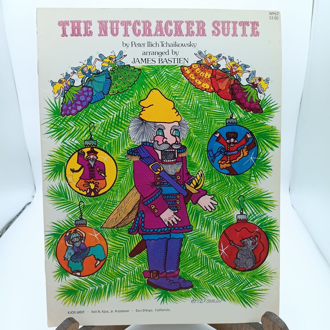 The Nutcracker Suite Piano Sheet Music by James Bastien 1980s Edition ...