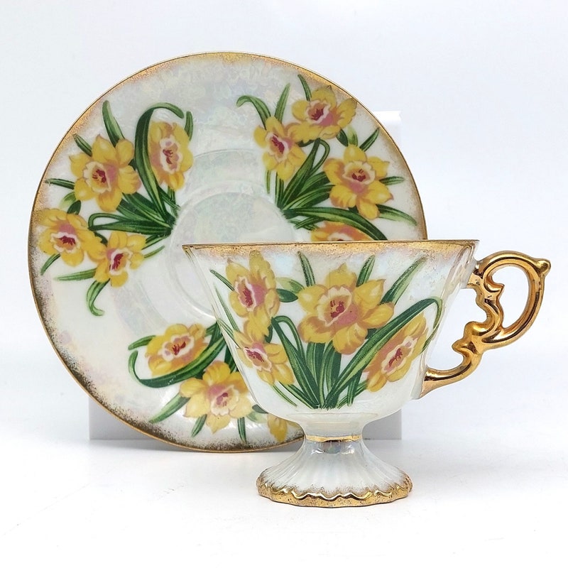 Daffodil Tea Cup - Etsy