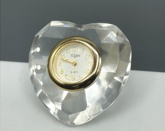 Elgin Battery Clock - Etsy