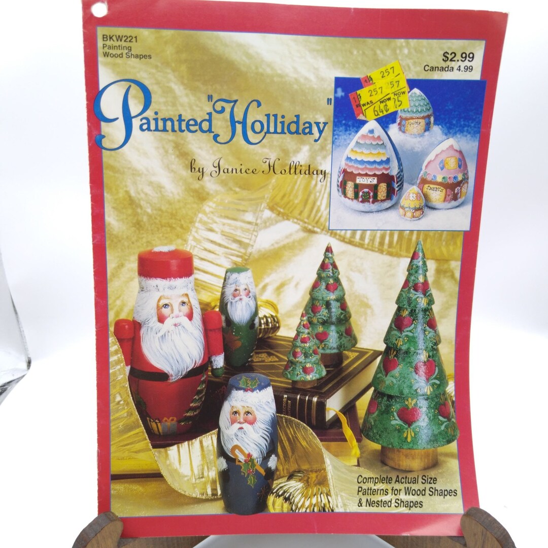 Vintage Tole Painting Patterns, Painted Holliday by Janice Holliday ...