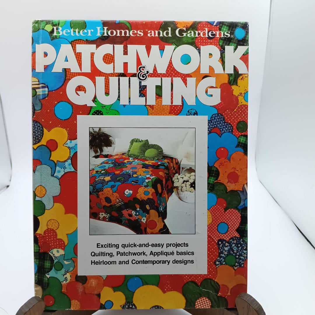 Better Homes & Gardens Patchwork and Quilting Book - Etsy