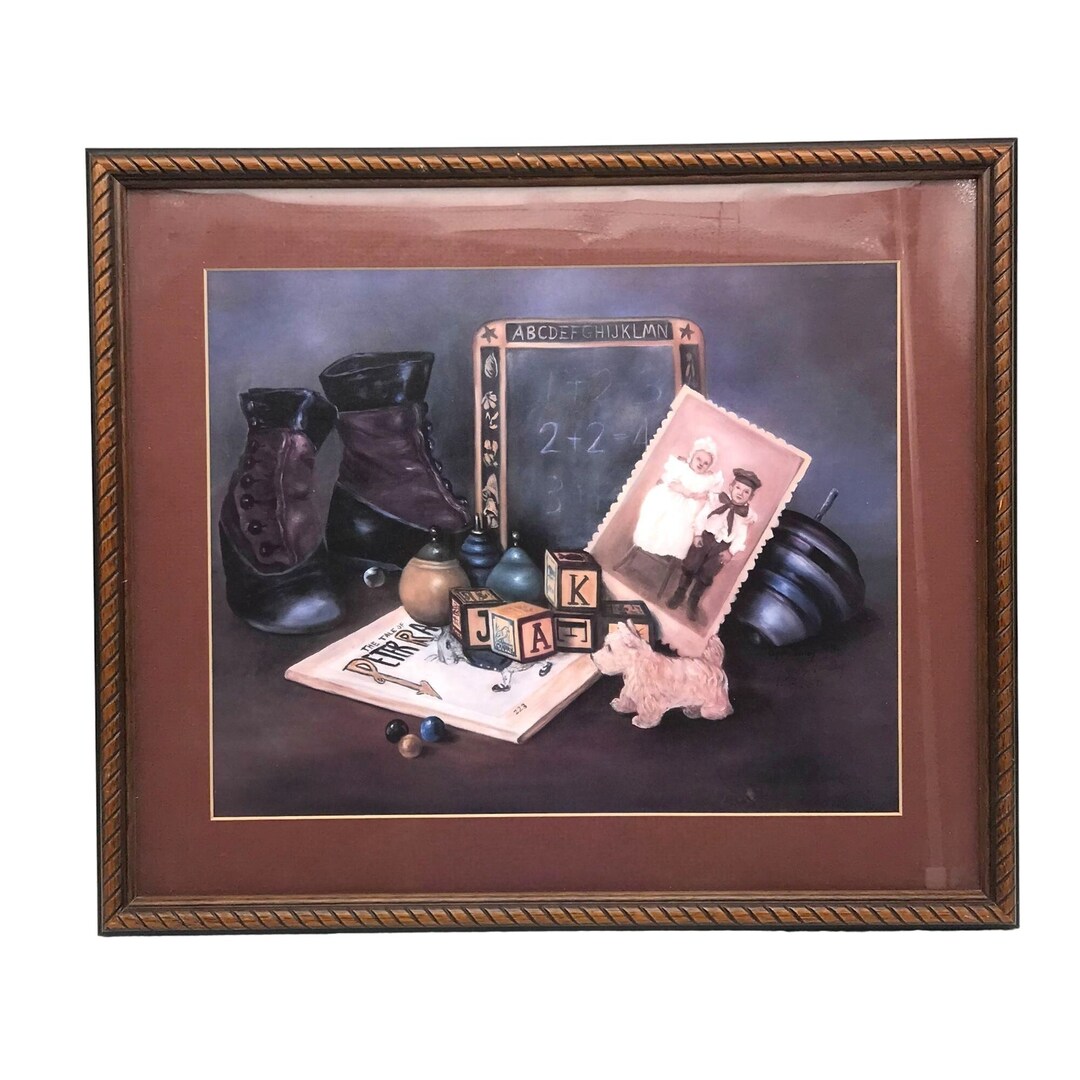 Glynda Turley Jake Signed / Numbered Print Boys' Room Framed Art Print ...