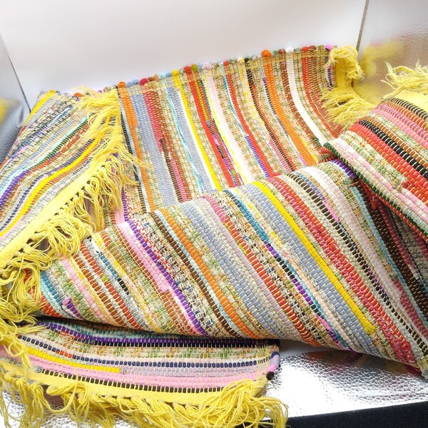 Country Rag Rug - Etsy