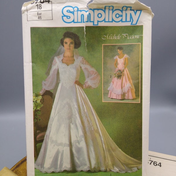 1984 Wedding Dress Patterns - Etsy