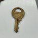 Vintage Master Lock Key Brass 0410 - Etsy
