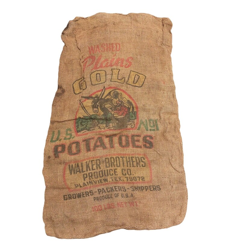Potato Sack - Etsy