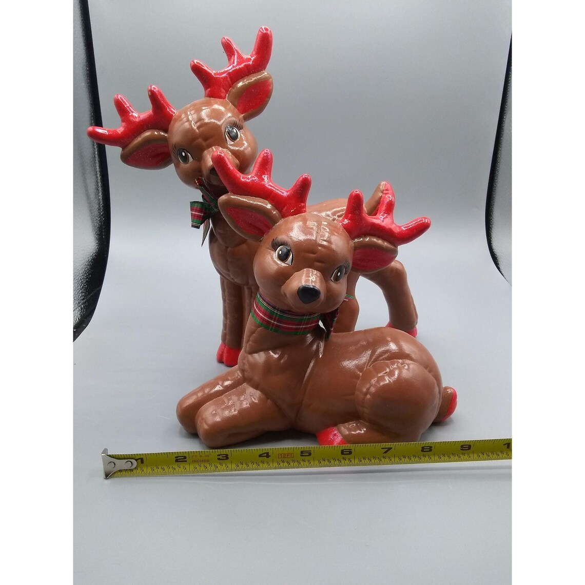 Vintage 1980s Hand Painted Kimple Mold Christmas Reindeer | Etsy