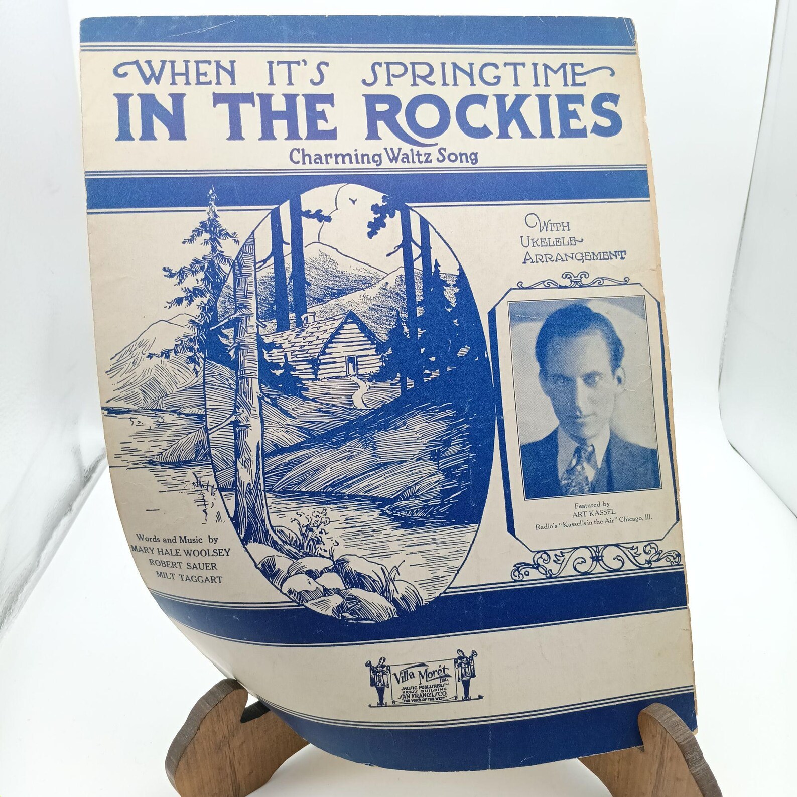 When Its Springtime in the Rockies Vintage Sheet Music 1930s Waltz Song ...