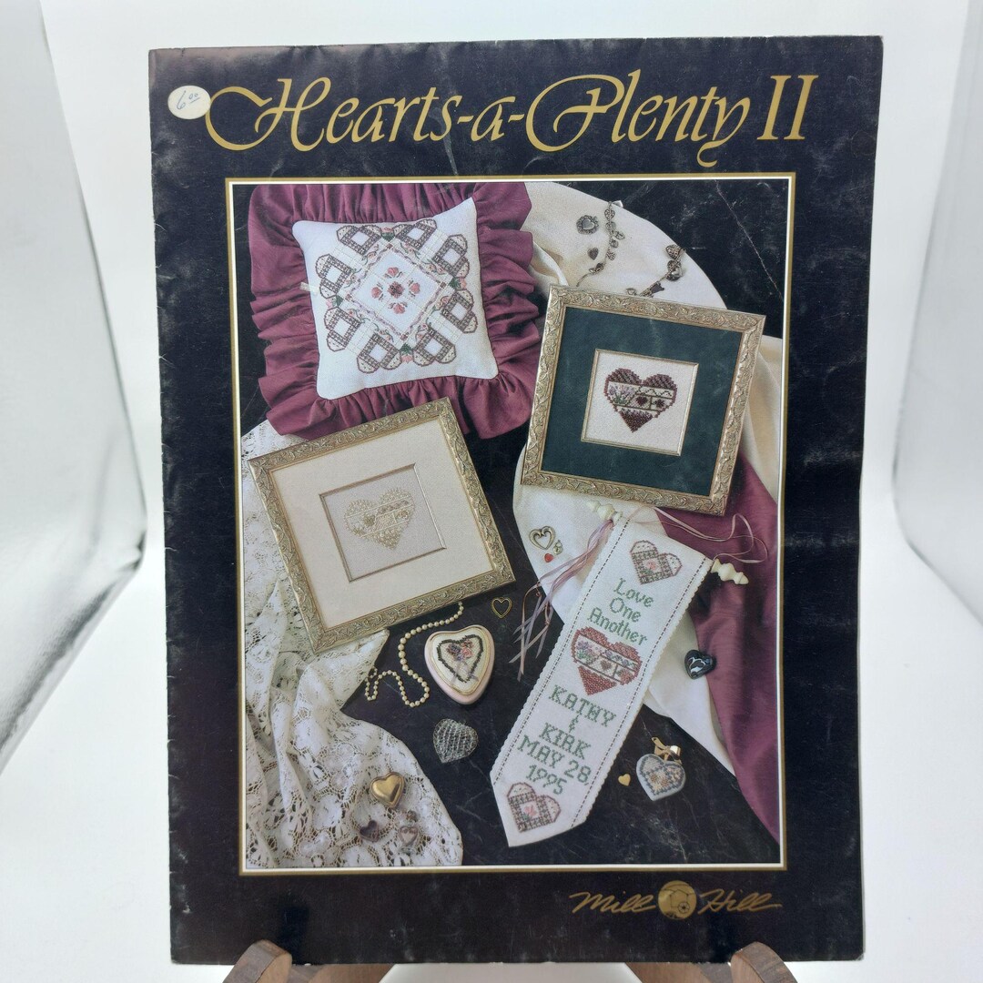 Hearts-a-plenty II Cross Stitch Pattern Book by Mill Hill - Etsy