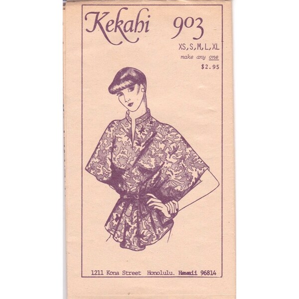 Mandarin Top Pattern - Etsy