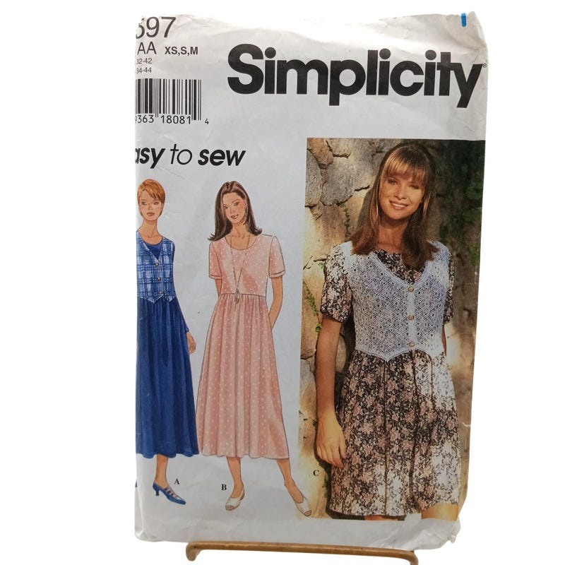 Simplicity Pattern 9597 - Etsy