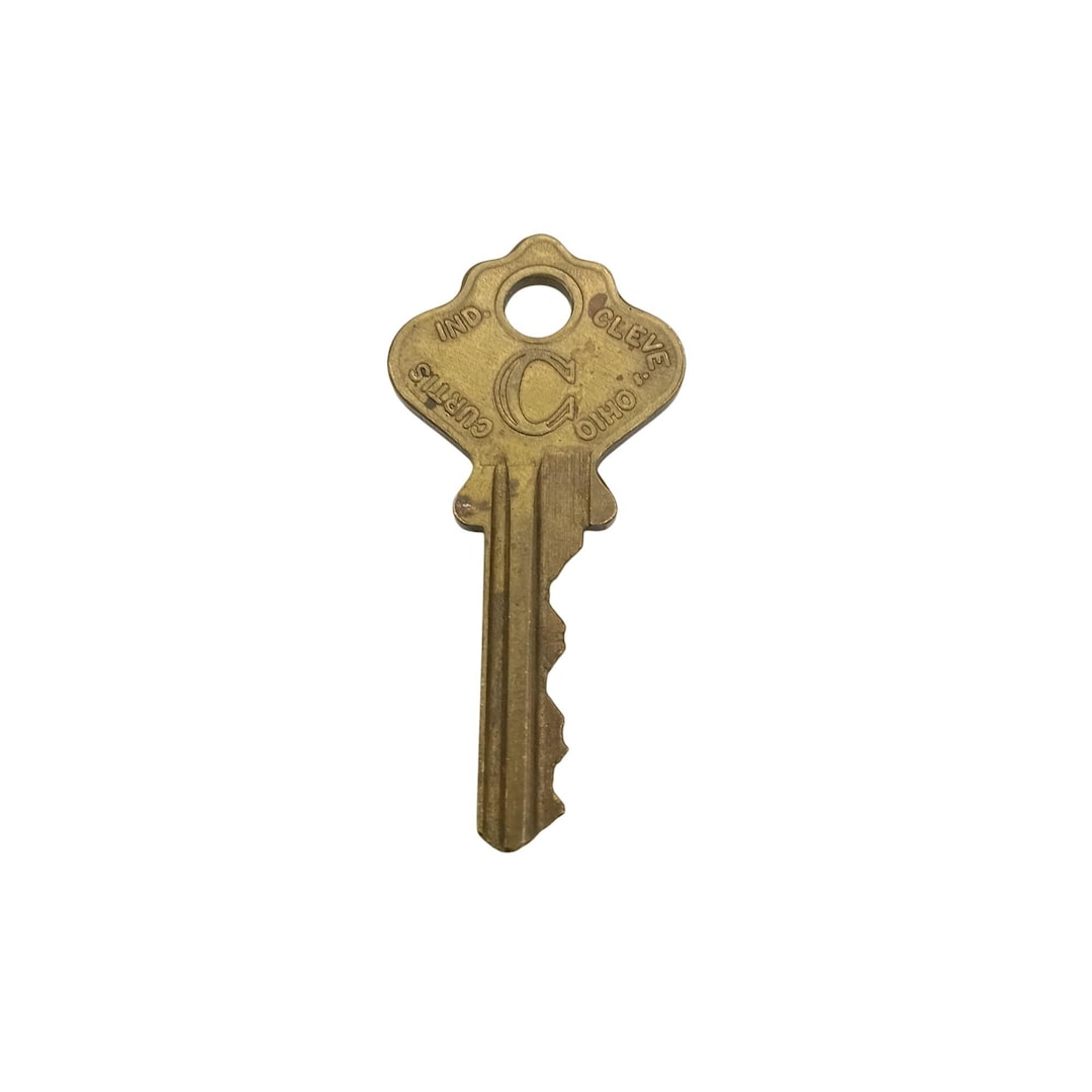 Vintage Curtis Cleveland Key Brass IN2 Made in USA - Etsy