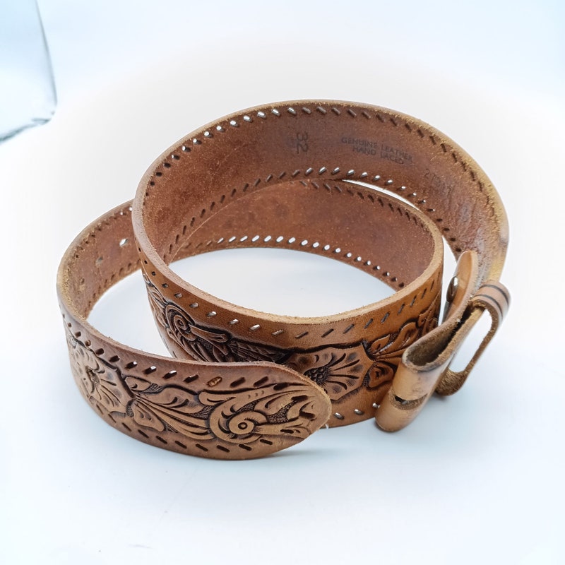 Embossed Belts - Etsy